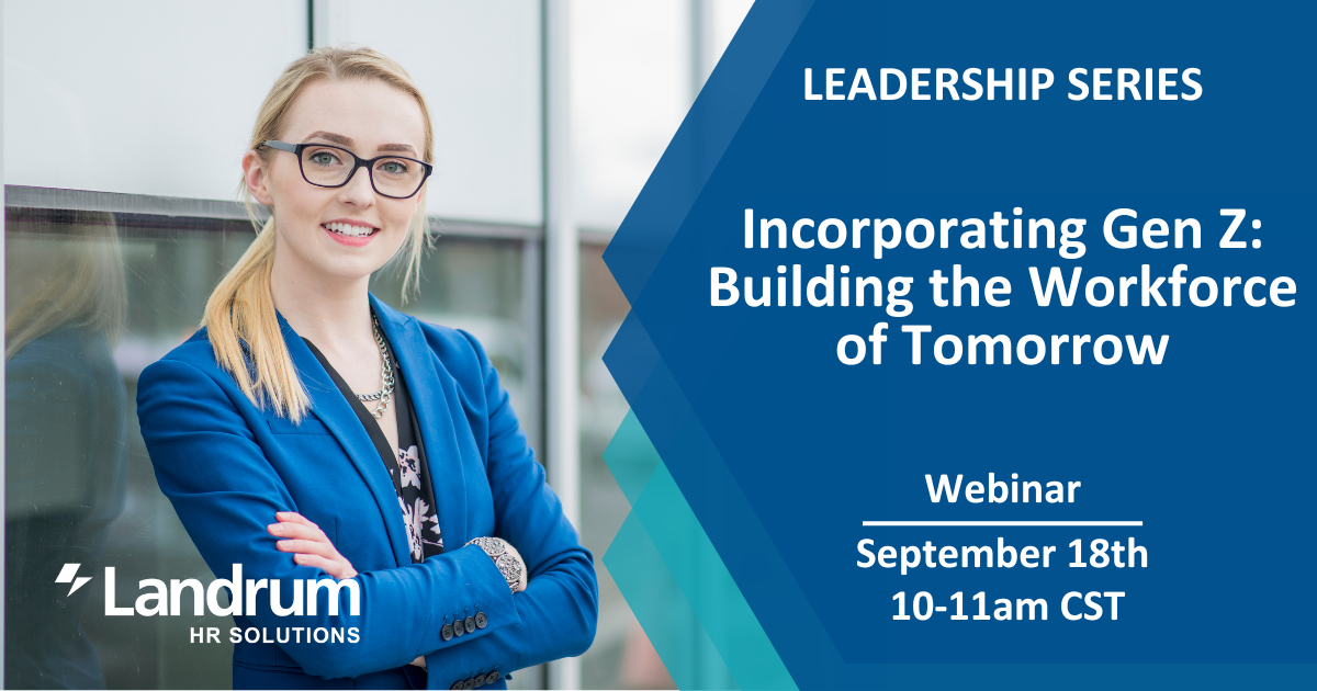 Professional HR Seminars & Webinars | Incorporating Gen Z: Building the ...
